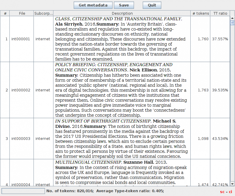 Manual for using the Genealogies Corpus Analysis Software – Genealogies ...
