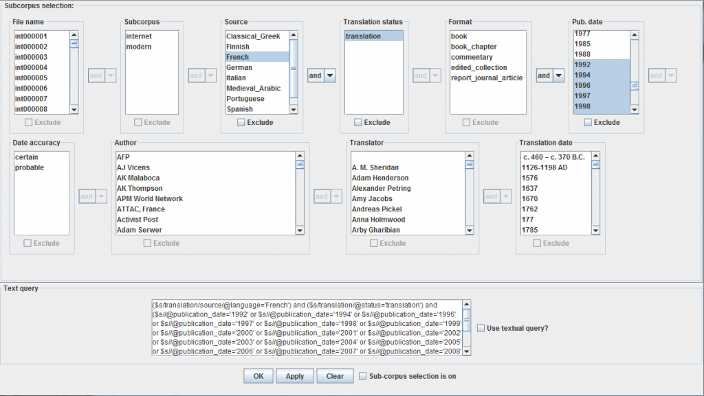 Manual for using the Genealogies Corpus Analysis Software – Genealogies ...